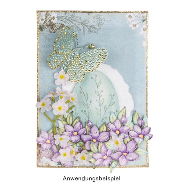 3-D Motive, Ostereier mit Blumen, 7,5-9,5cm, 10 Motive | Oster 3-D ...