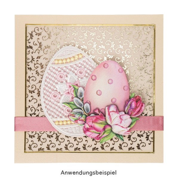 3-D Motive, Ostereier mit Blumen, 7,5-9,5cm, 10 Motive | Oster 3-D ...