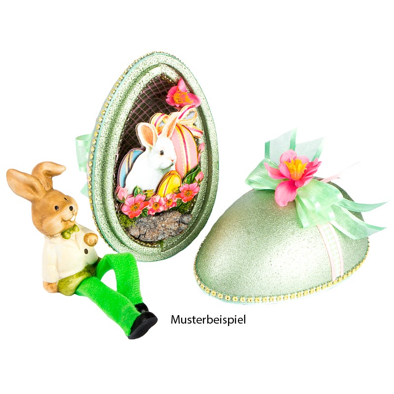 Styropor-Eier, 2-teilig, 16 cm hoch, Ø 11 cm, 2 Stück | Styropor-Formen ...