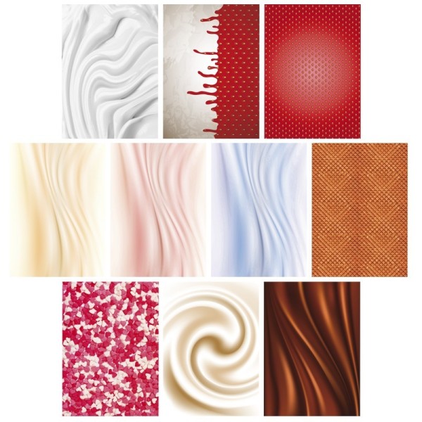 Deko Karton DIN A3, 350g/m², 50 verschiedene Designs, 50 Bogen | Deko ...