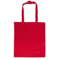 Textil-Tasche, 38cm x 42cm, mit zwei Lang-Henkeln, rot | Textilien ...