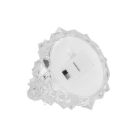 LED-Tannenbäume, Kristalloptik, transparent, 8cm hoch, 2 Stück ...