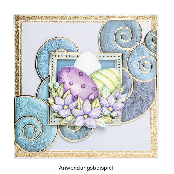 3-D Motive, Ostereier mit Blumen, 7,5-9,5cm, 10 Motive | Oster 3-D ...