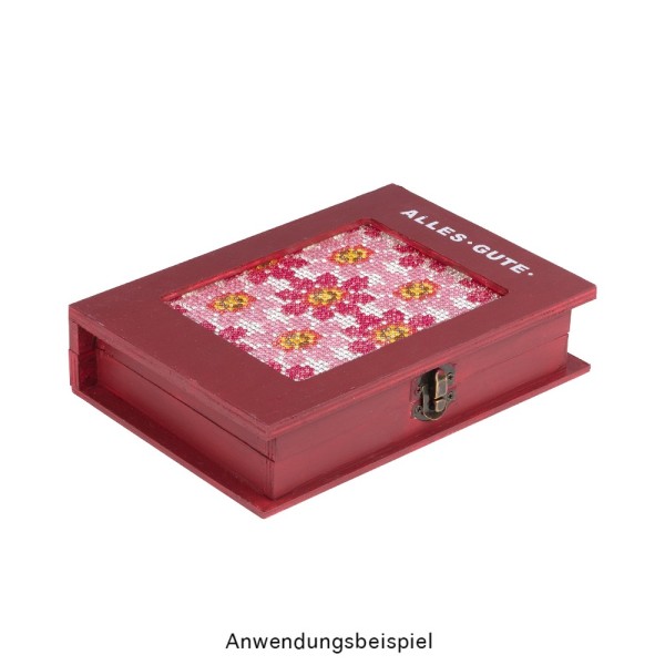 Box mit Sichtfenster, Holz, rechteckig, 20cm x 14cm x 4,5cm | Sonstige ...